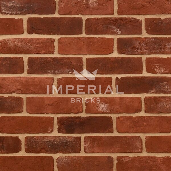 Reclamation Weathered Red Rubber - Imperial Bricks